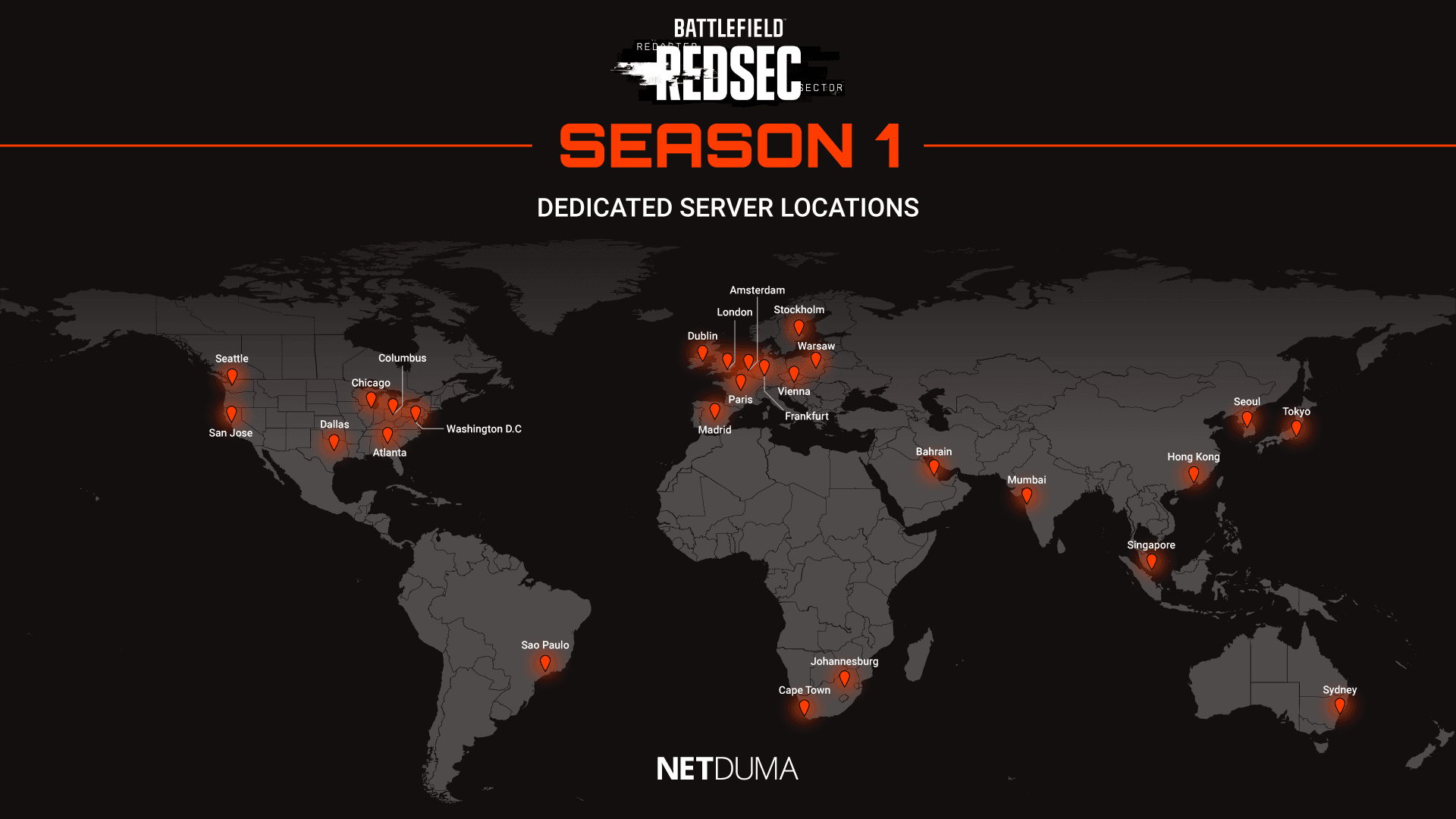 Battlefield REDSEC Server Locations & Lag Fix Guide (2025) | Netduma